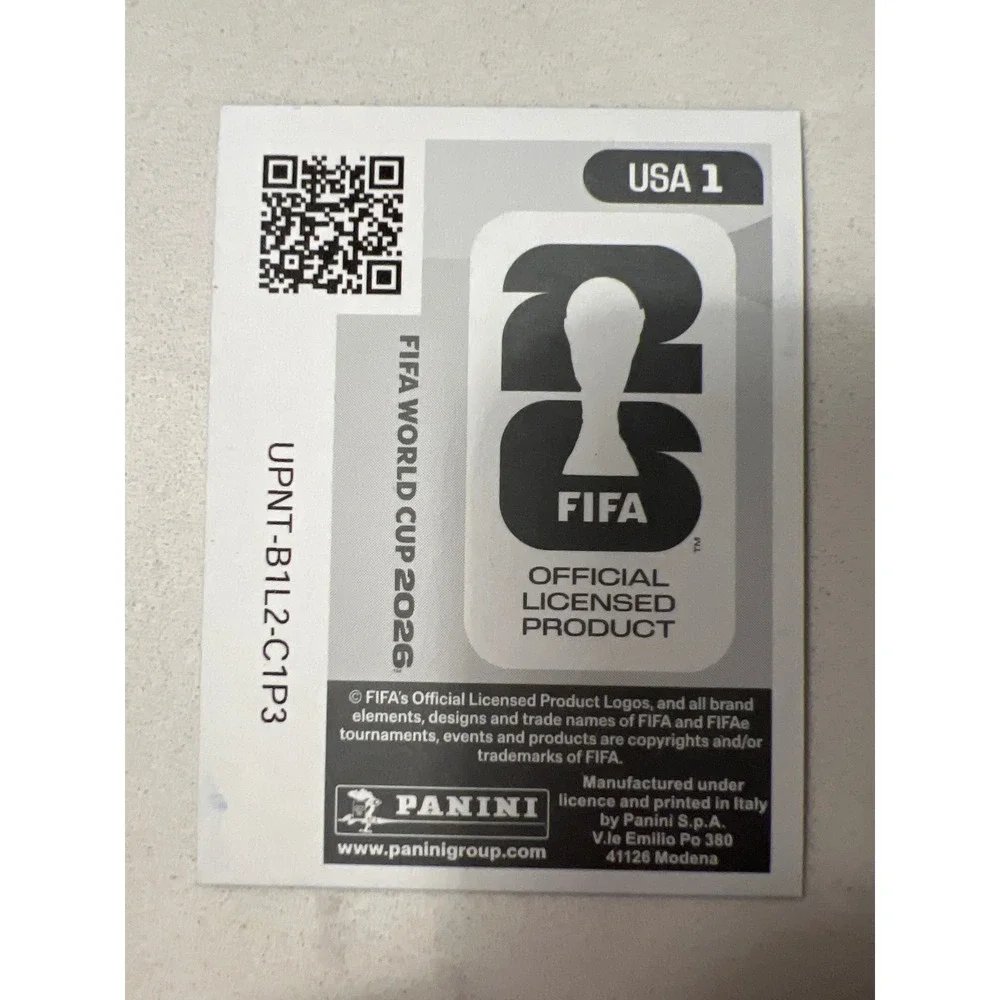 Panini | Toys | Panini Fifa World Cup 226 Usa Sticker Holographic Foil ...